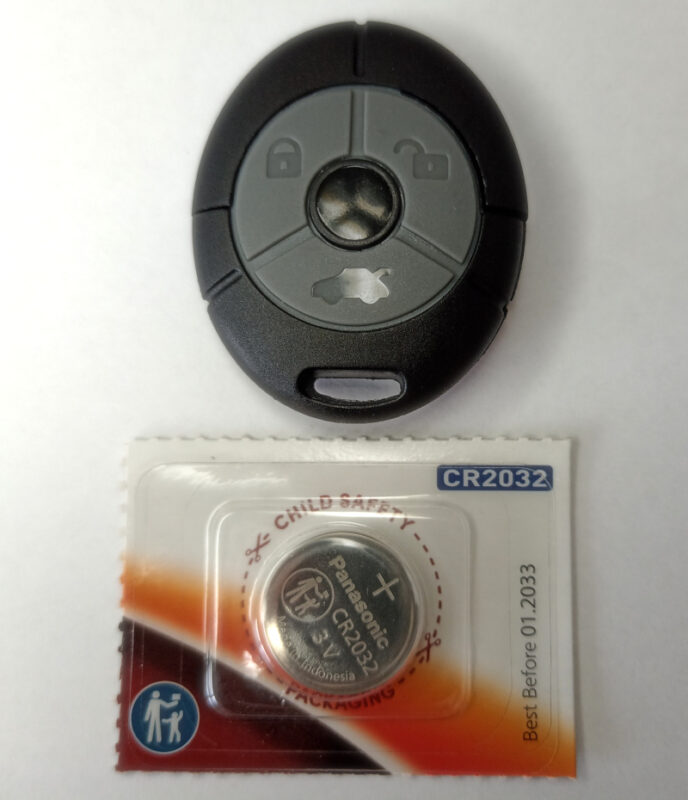 MG ROVER KEY FOB REPAIR KIT (ROUND FOB) - Remote Key
